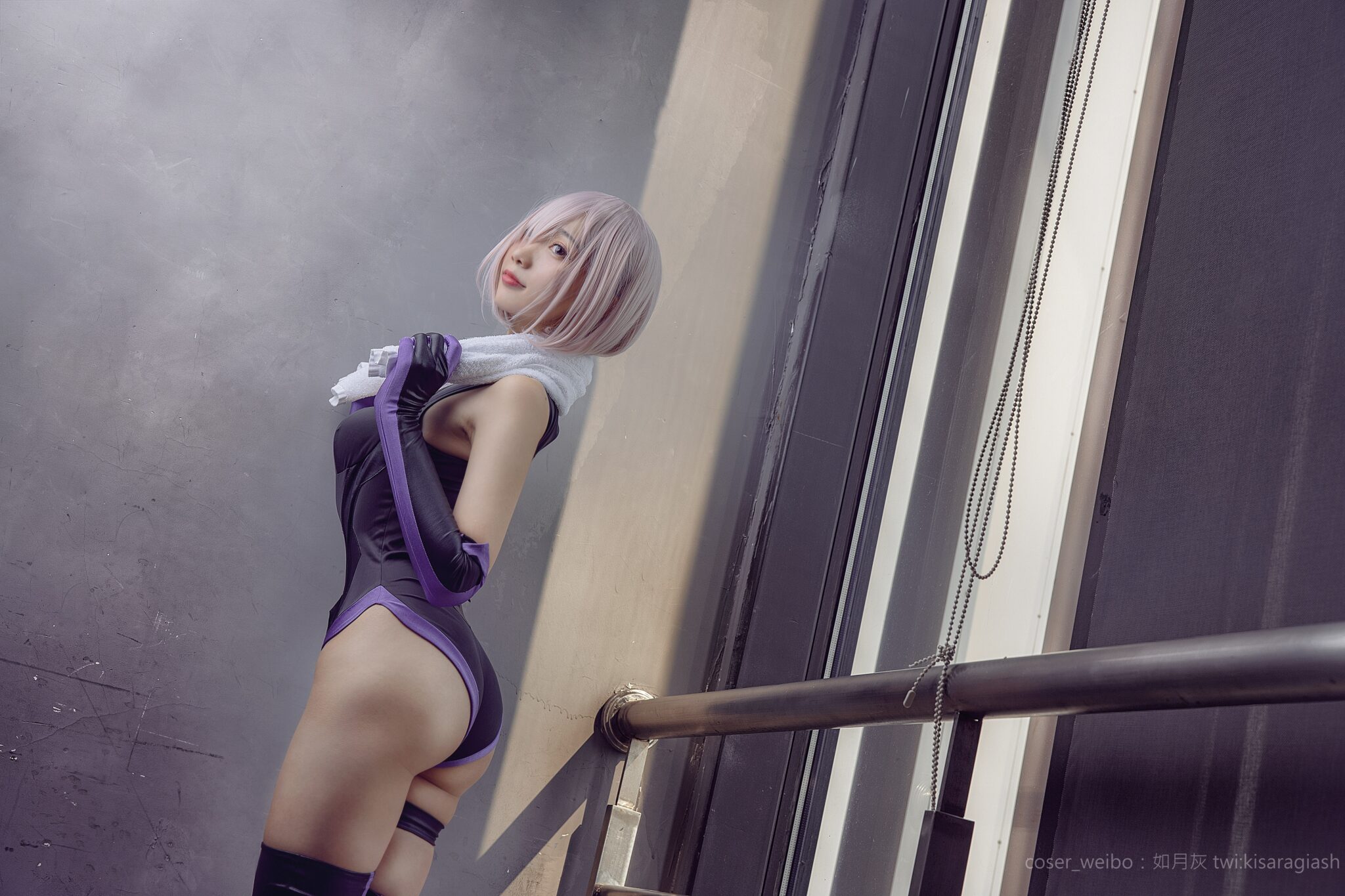 如月灰 NO.007 玛修训练服[8P] | 日本写真网