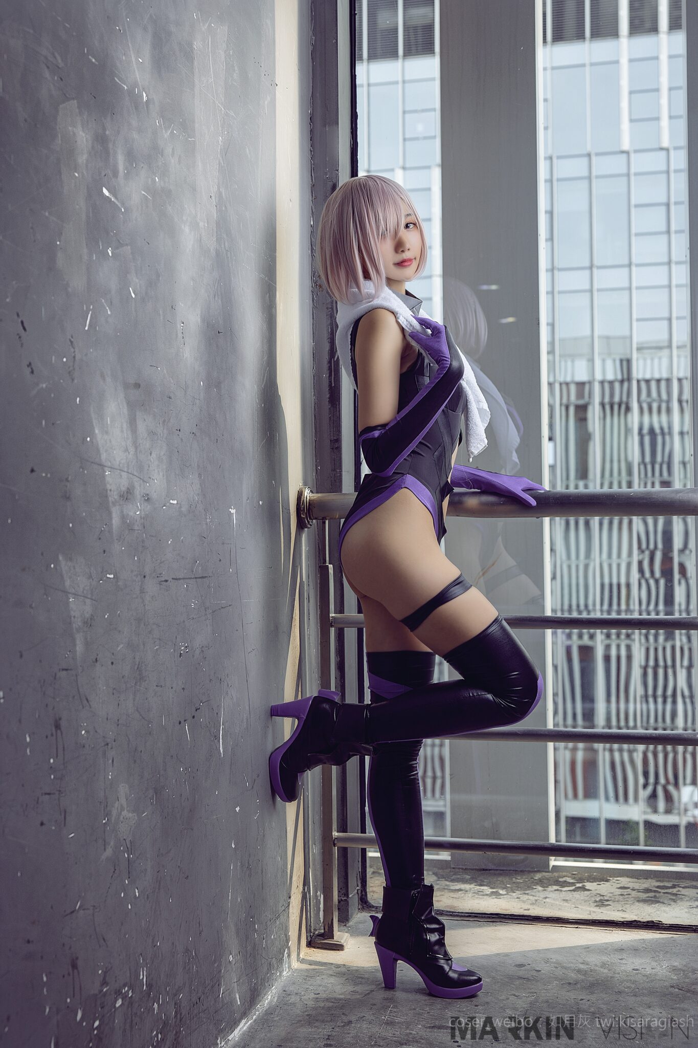 如月灰 NO.007 玛修训练服[8P] | 日本写真网