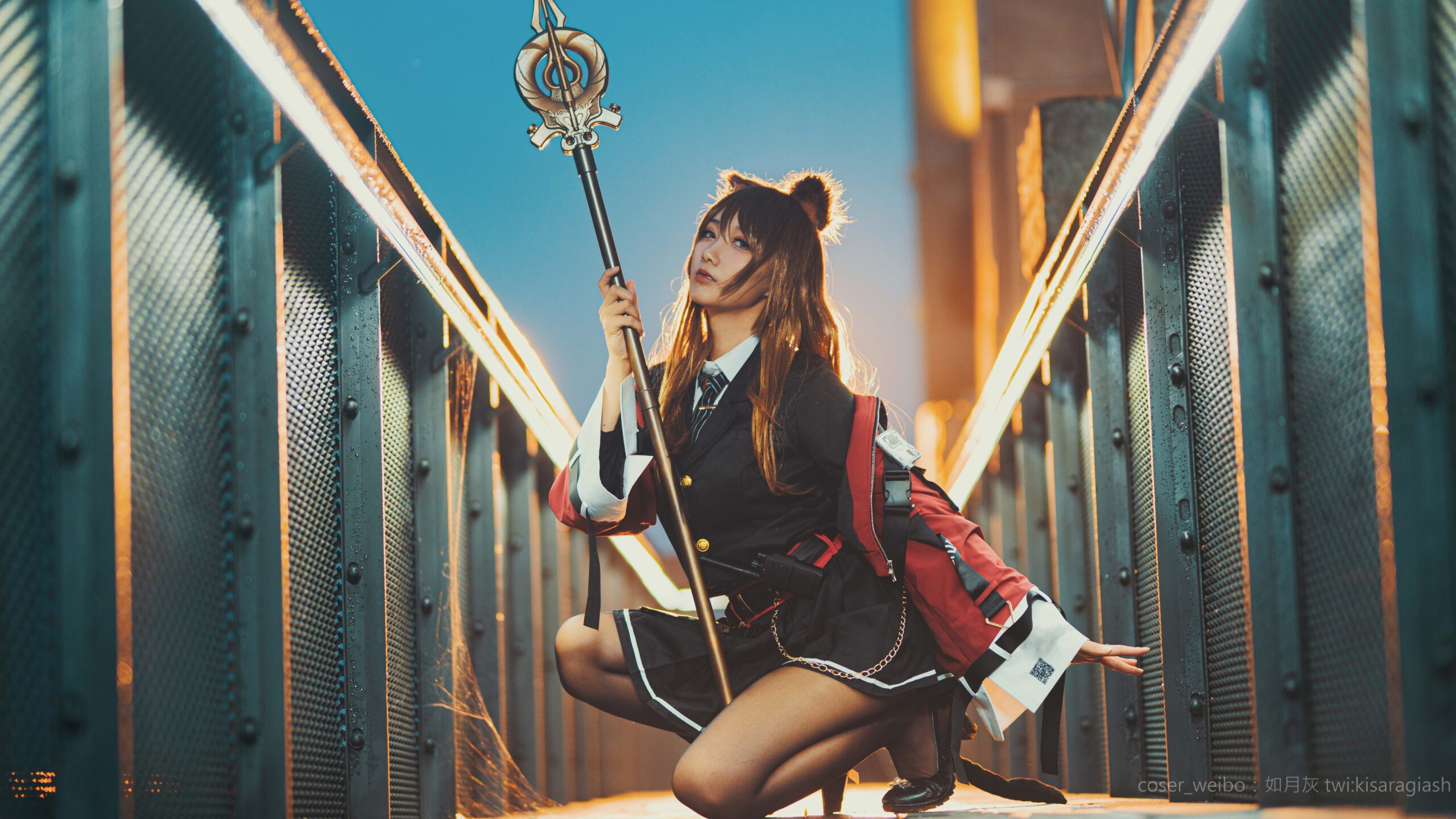 如月灰 NO.003 明日方舟 天火[9P] | 日本写真网